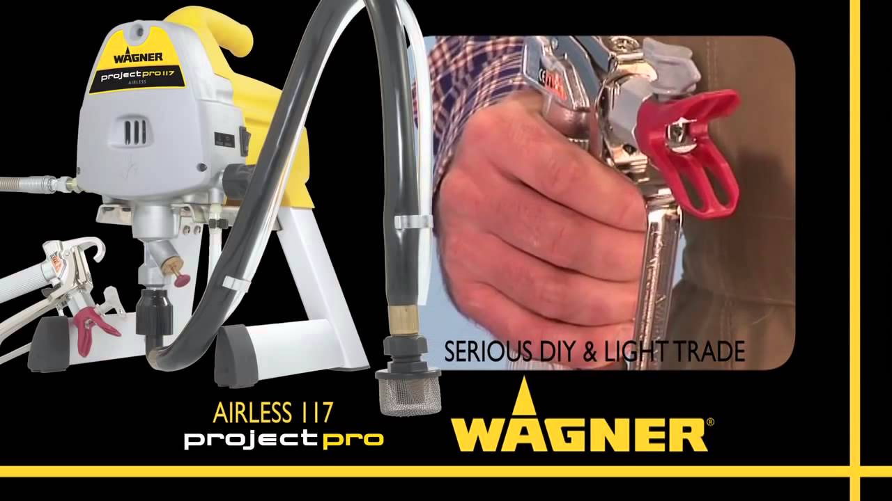 Wagner Airless Range Project 115 ProjectPro 117 119