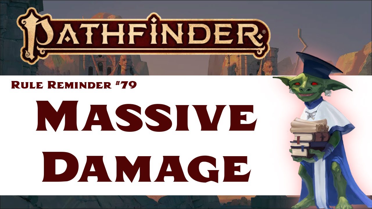 Massive Damage Rules (Rule Reminder #79 -- Reupped!) - YouTube