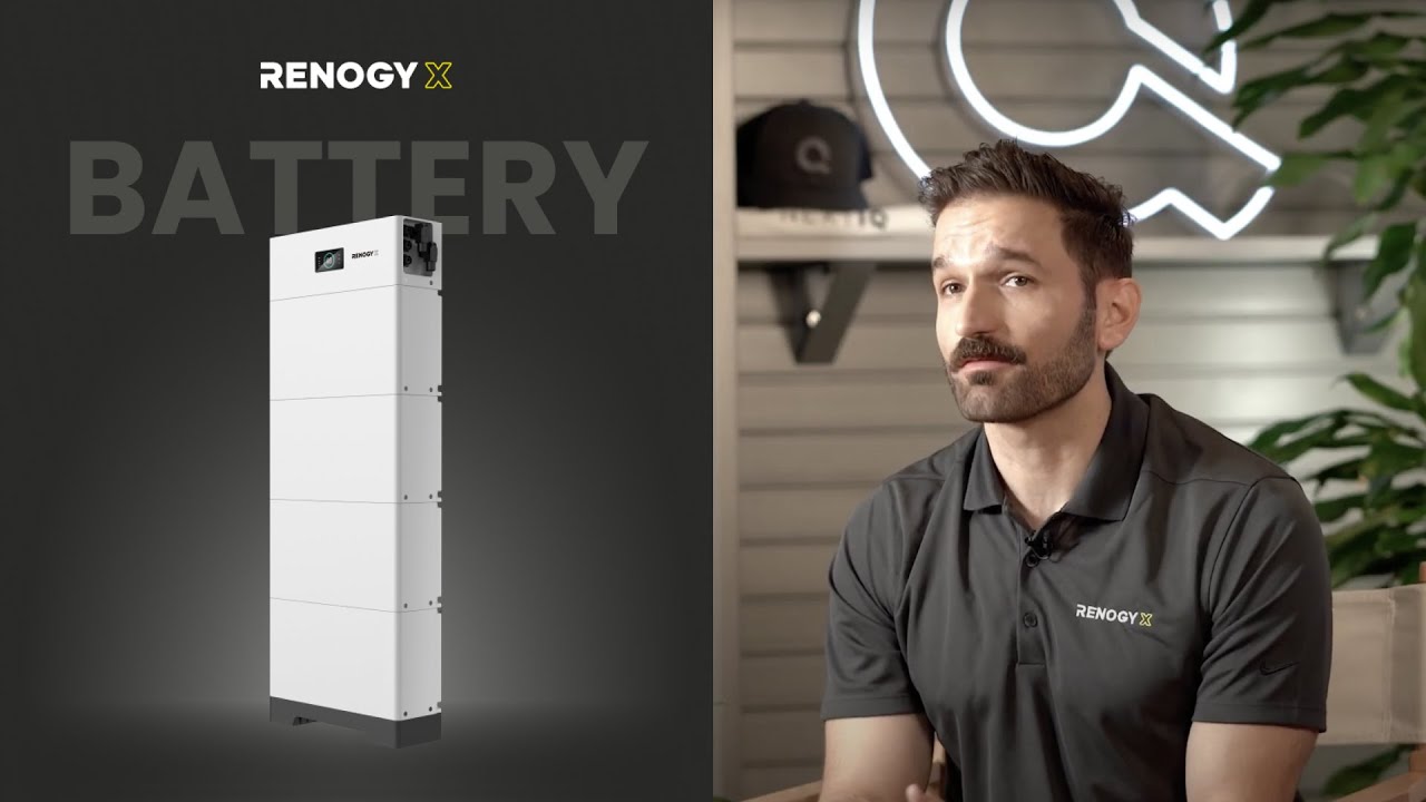 Renogy X - Home Solar Battery Overview - YouTube