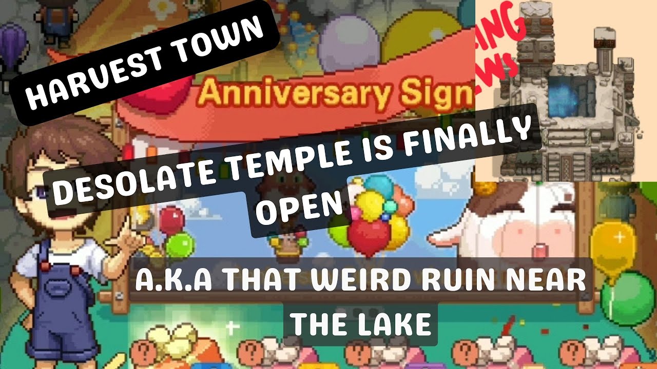2023: Harvest Town New Anniversary Event + Desolate Temple Is Finally ...