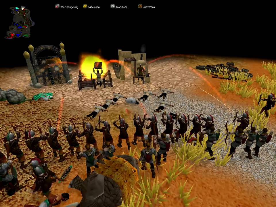 MegaGlest: Roman Attack - YouTube