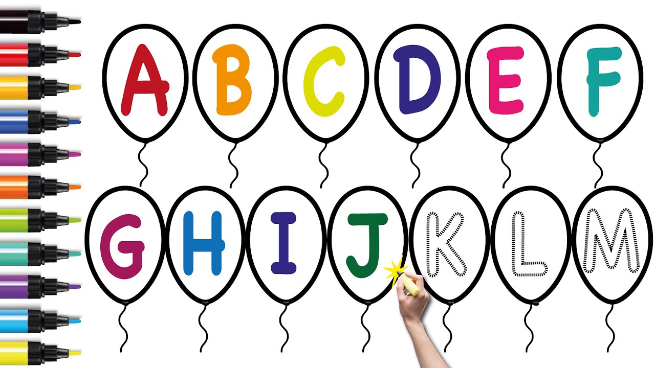 Learning the Alphabet from A to Z with ABC song | Fun and Educational ...