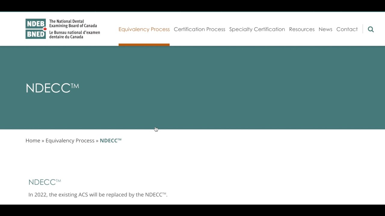 NDEB UPDATE 2022: ACS Replaced by NDECC!! - YouTube