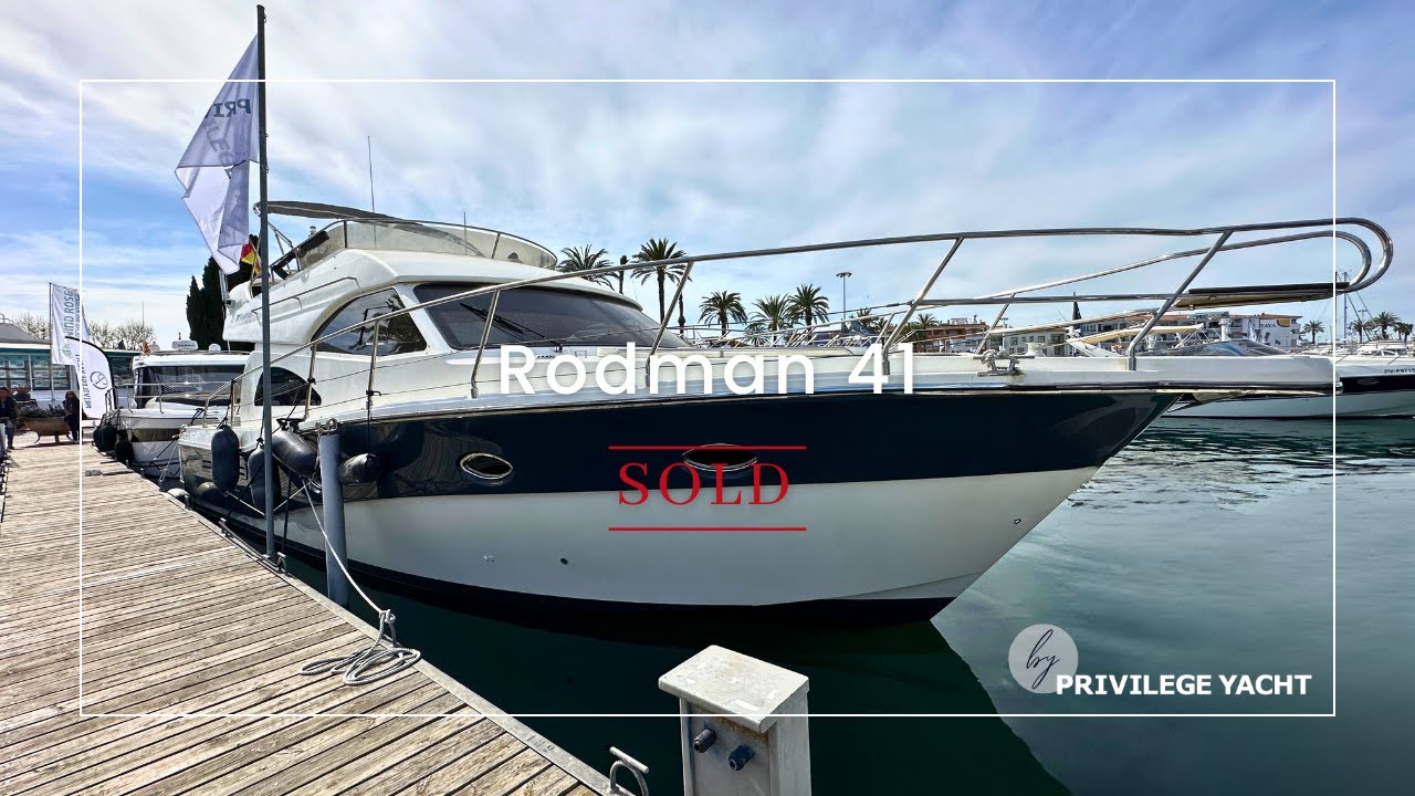 [SOLD] - Rodman 41 Fly - Privilege Yacht - YouTube