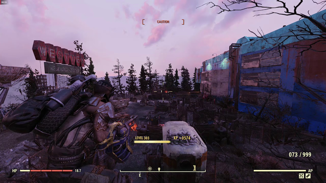 Fallout 76 - Stealth Heavy Gun VATS Sniper - YouTube