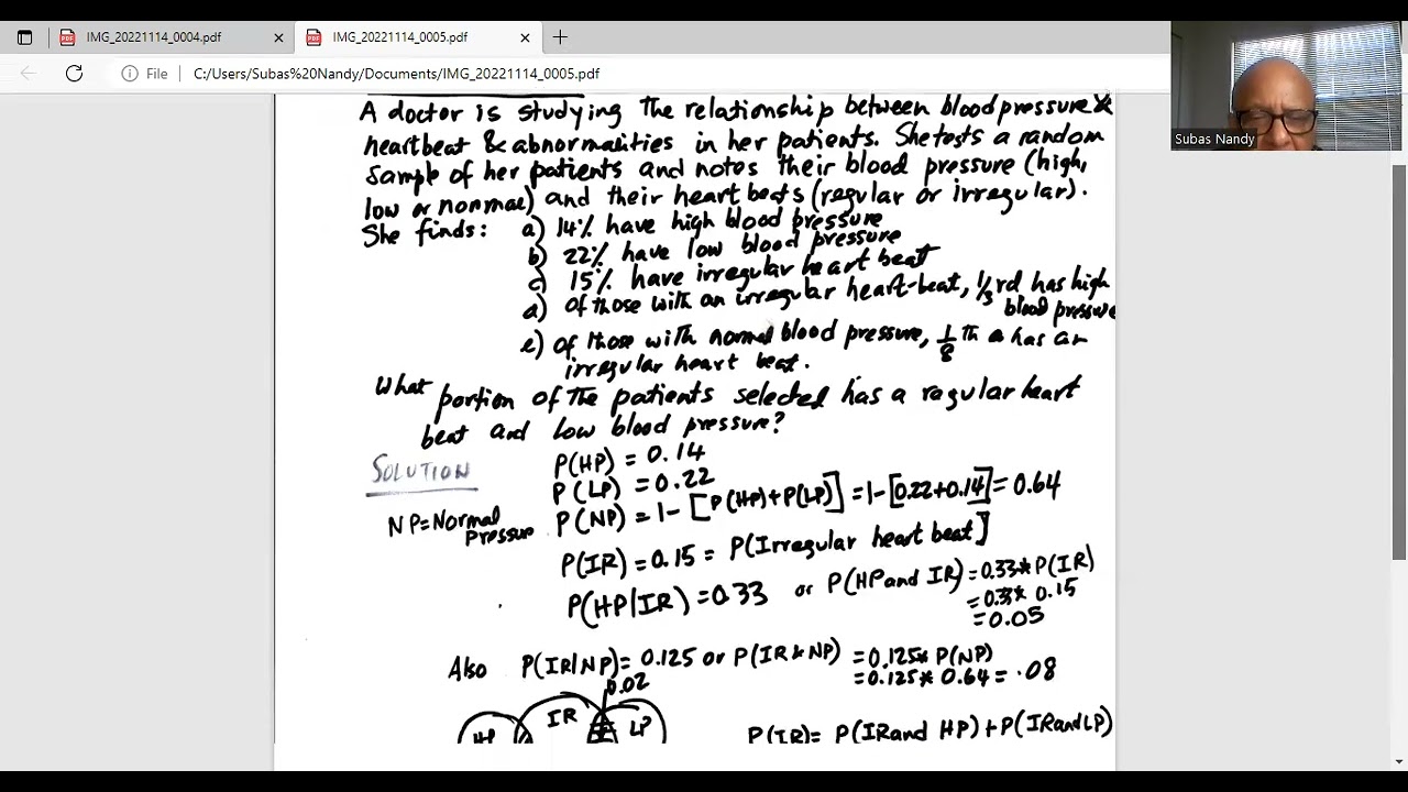 How to do actuarial math - joint probability - explained! - YouTube