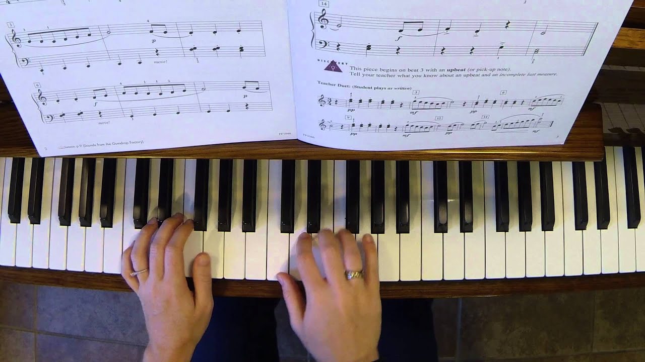 The Time Machine- Piano Adventures/2B/Performance Book - YouTube