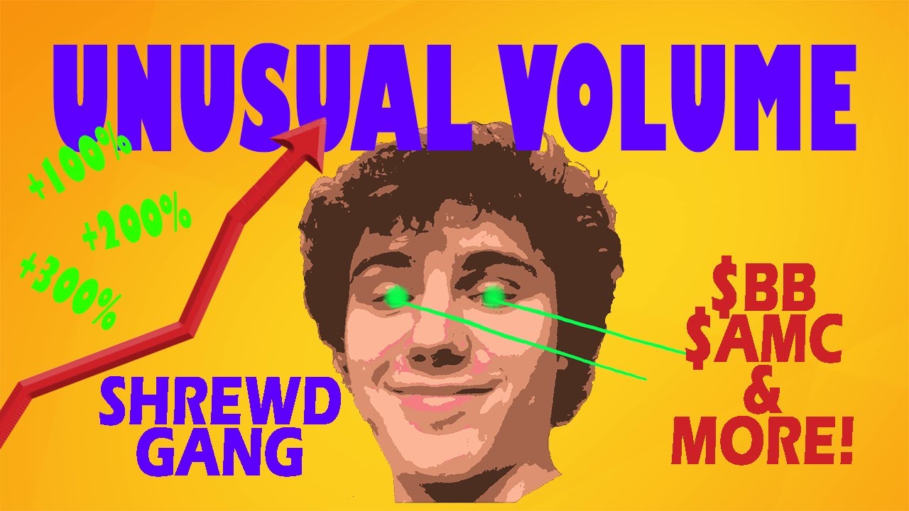 🔴[LIVE] UNUSUAL VOLUME STOCKS! STOCK MARKET PRICE ACTION! (AMC/BB/GME ...