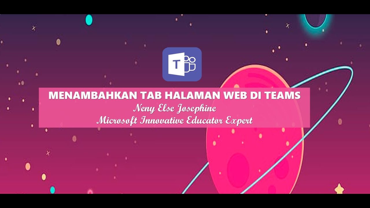 Menambahkan Tab Halaman Web Di Teams - YouTube