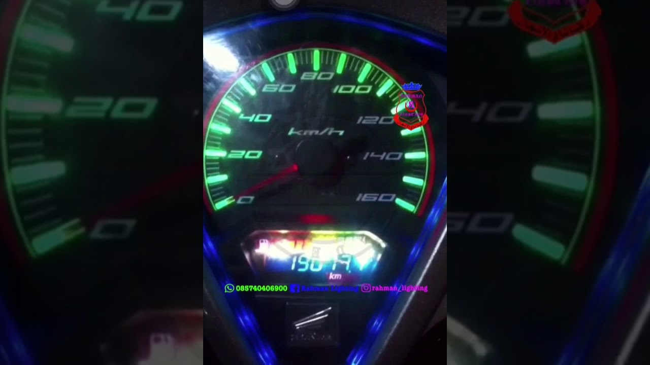 Modifikasi custom speedometer - YouTube