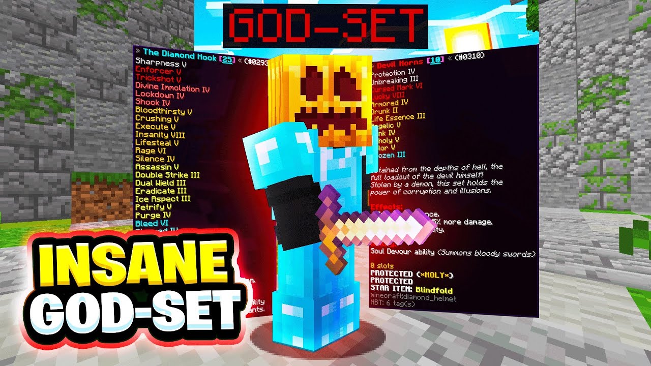 I USED THE MOST *INSANE* GOD-SET IN THE GAME! *OP* | Minecraft Factions ...