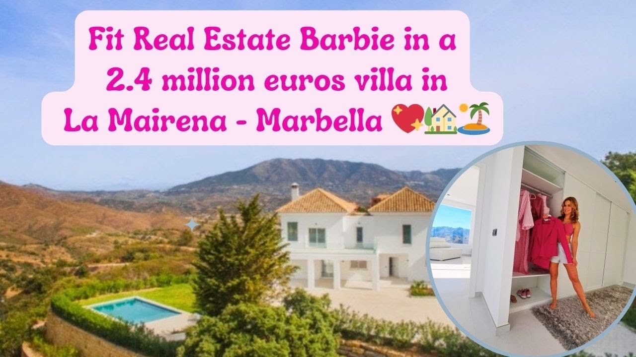 How Fit Real Estate Barbie spends her day in a 2.4 mil euros villa in ...