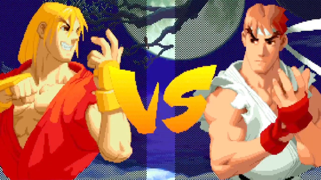 Street Fighter Alpha 2 | Ken Final Boss + Ending (Capcom Arcade 2nd ...