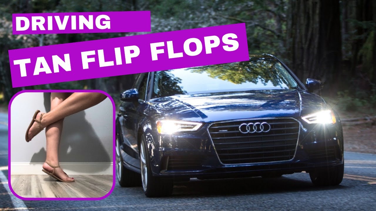 Driving in tan sandals in my Audi, what high speed will I hit?! - YouTube
