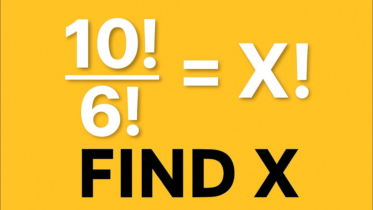 Factorial Problem Explained Step by Step | Math Olympiad - YouTube