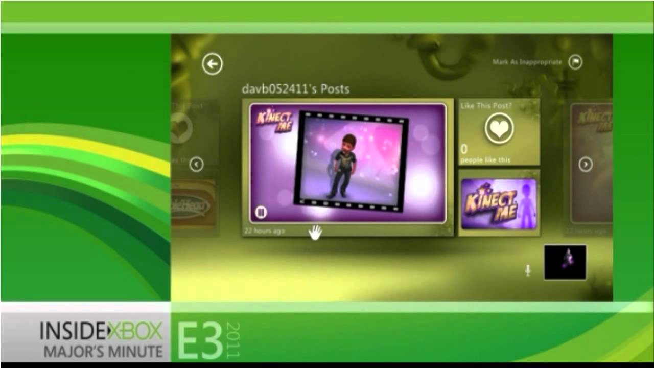 Microsoft E3 2011 Kinect Fun Labs - YouTube