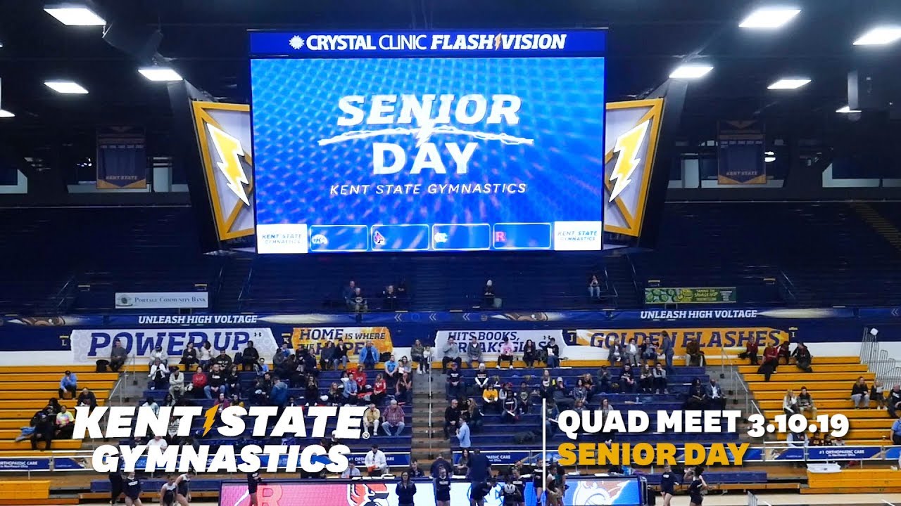 Kent State Gymnastics Quad Meet Senior Day 3.10.19 - YouTube