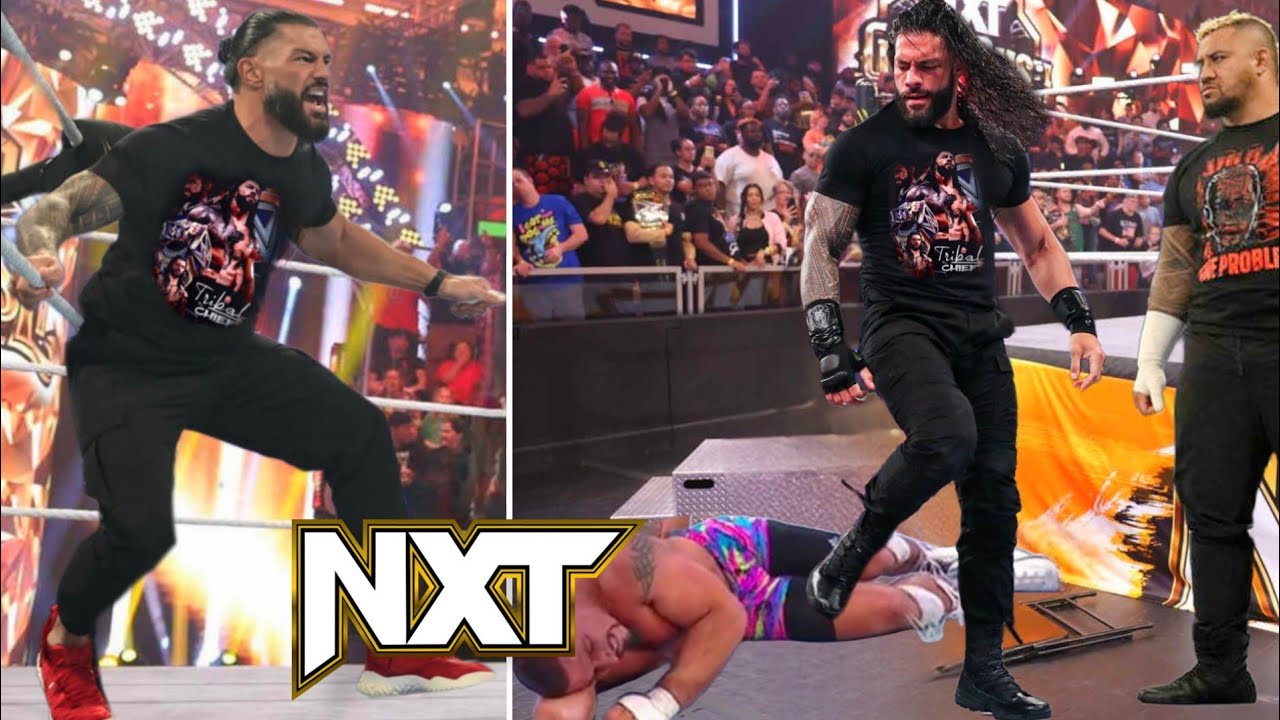 Roman Reigns Returns To NXT 2023 - Roman Reigns Undisputed Universal ...