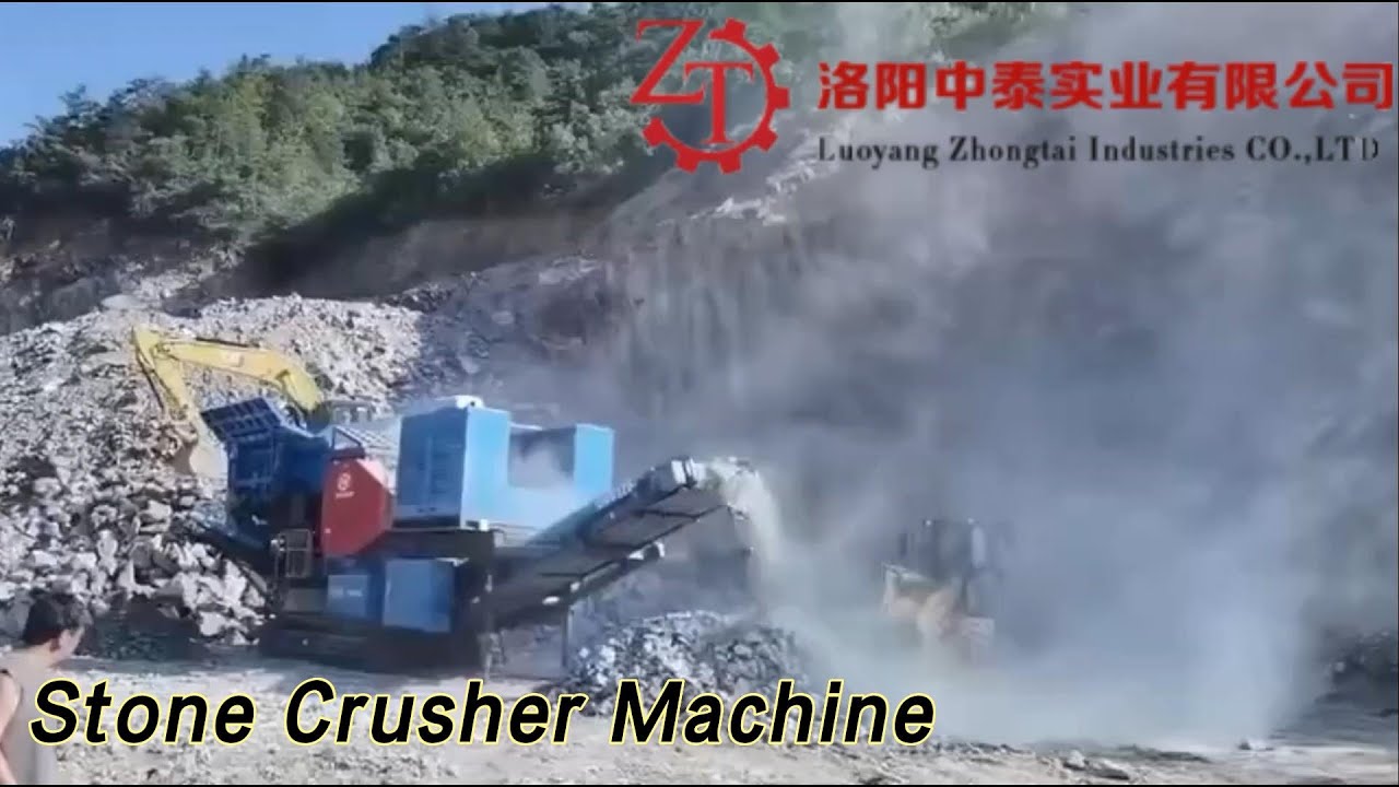 Mobile Jaw Stone Crusher Machine 700 Tph AC Motor For Mining - YouTube