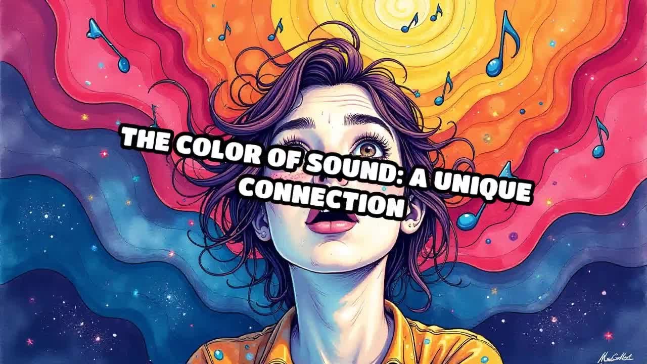 The Color of Sound: A Unique Connection - YouTube