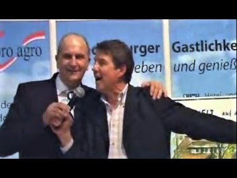 Dietmar Woidke und Wolf-Dieter Herrmann besingen die "Märkische Heide ...