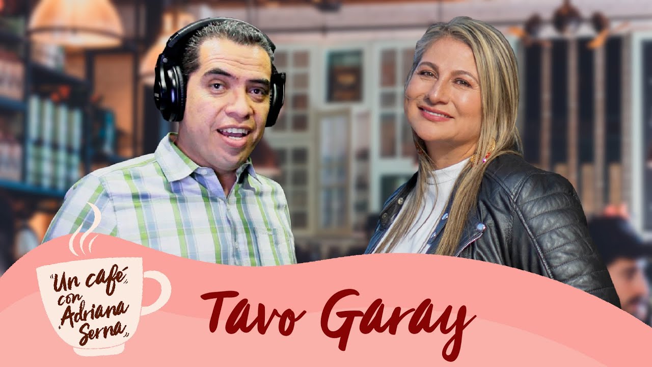 Tavo Garay | El guapo de la voz | Locutor | En un café con Adriana ...
