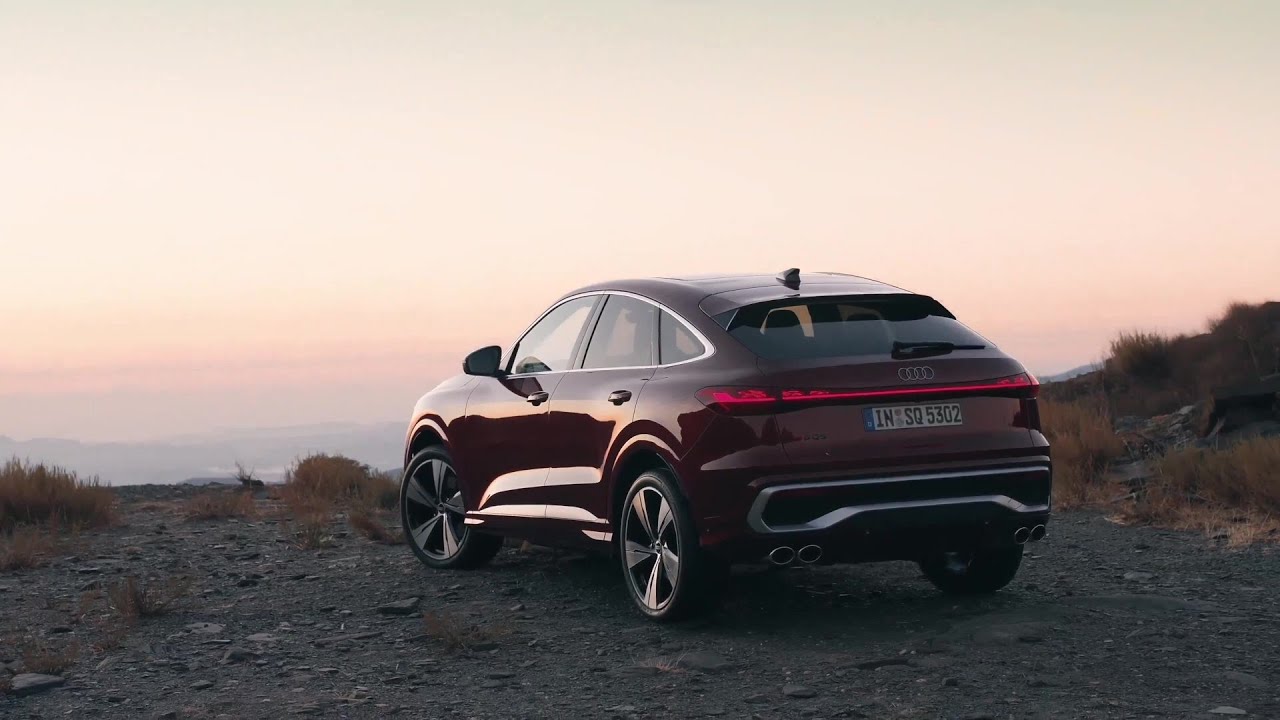 The new Audi SQ5 Sportback Design Preview in Grenadine red metallic ...