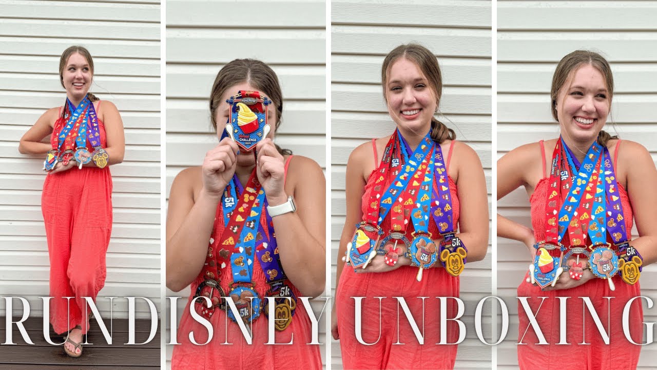 runDisney Virtual Series 2024 Challenge Medal Unboxing - YouTube