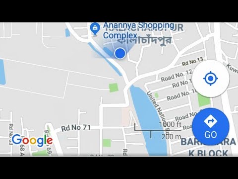 How to use any mobile Google map location - YouTube