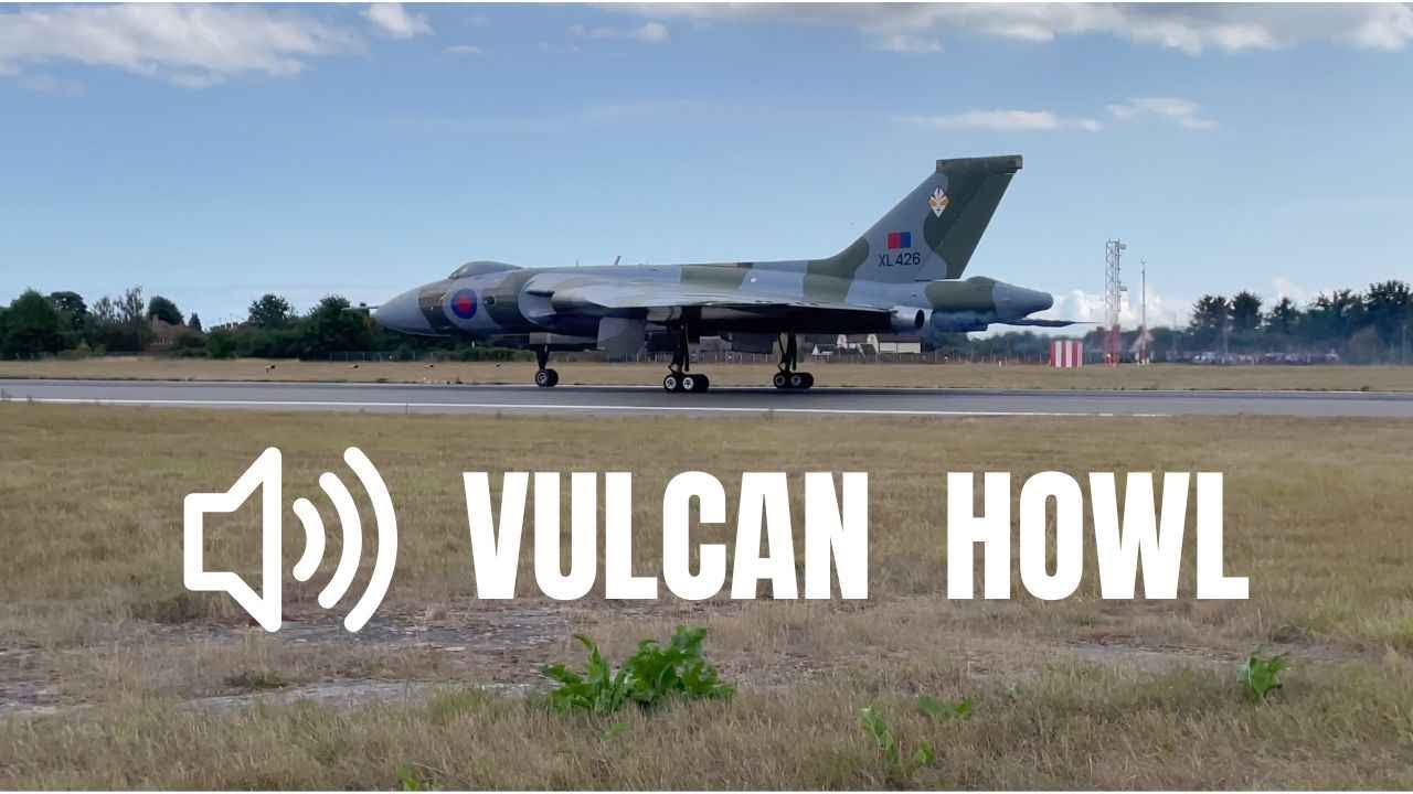(4K) Avro Vulcan High Power Taxi - AMAZING HOWL SOUND - YouTube
