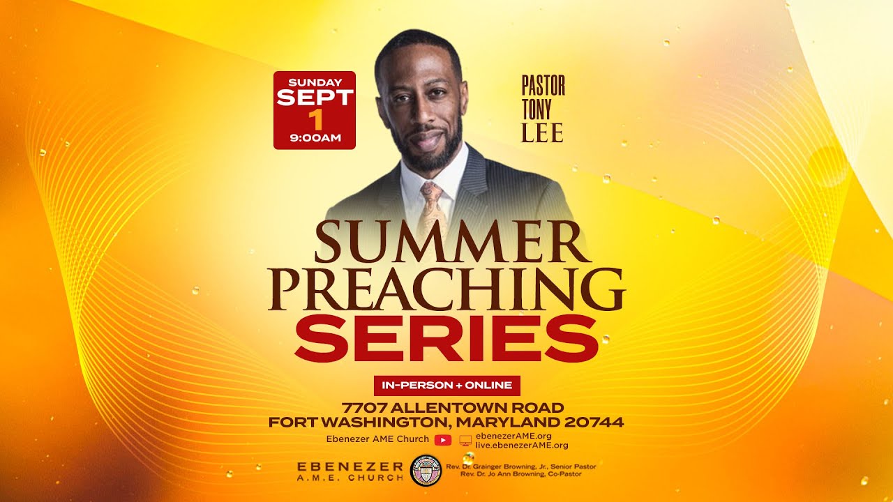 "I Feel Some Kinda Way" | Rev. Tony Lee, Guest Preacher | Sunday ...