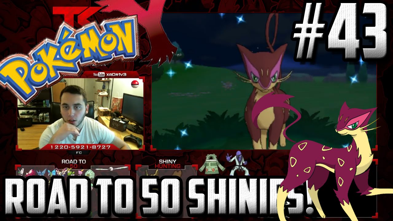 Road to 50 Shinies SHINY LIEPARD! | Shiny #43 Pokemon XY - YouTube