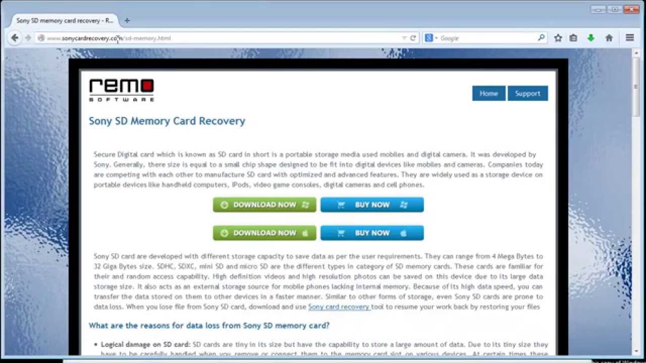 SDHC Memory Card Recovery Tool to Restore Lost Data - YouTube