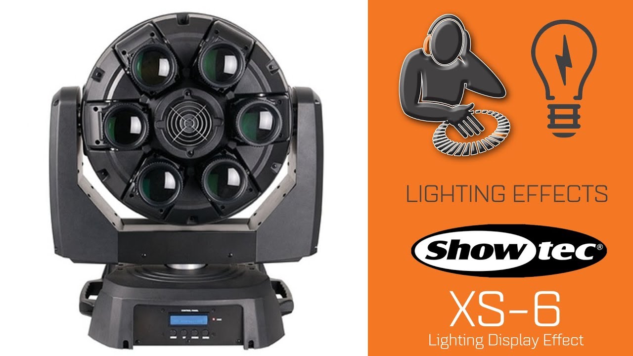 Showtec XS-6, INCREDIBLE Lighting Effect @ MusikMesse 2013 - YouTube