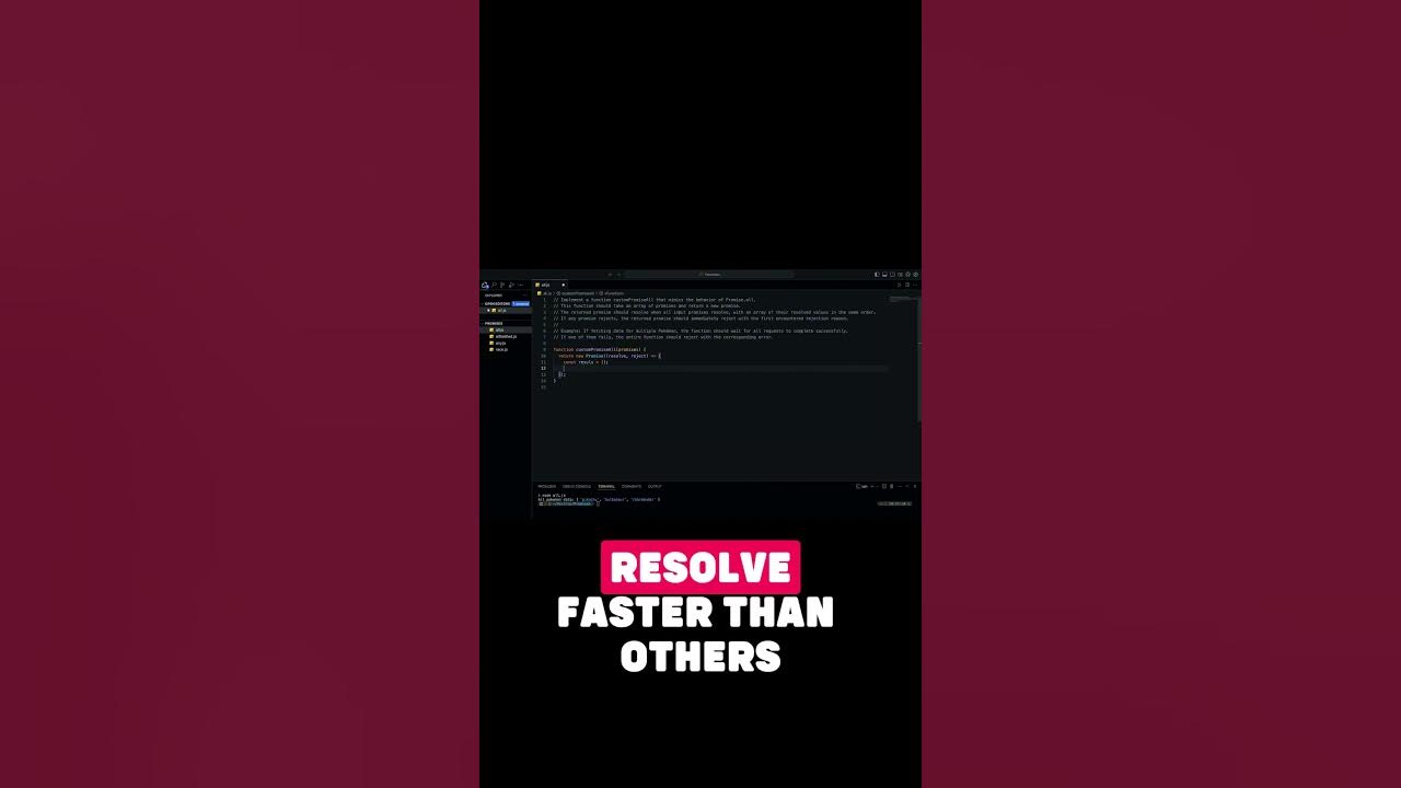 Master JavaScript Promises in 60s! #coding #webdevelopment #programming #javascript #education # ...