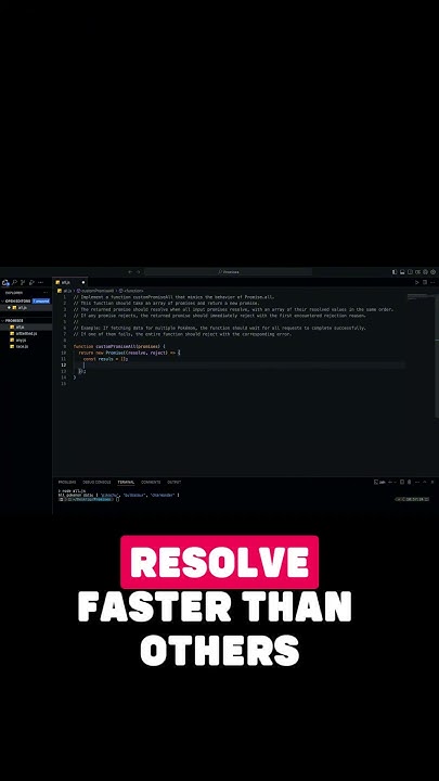 Master JavaScript Promises in 60s! #coding #webdevelopment #programming #javascript #education # ...