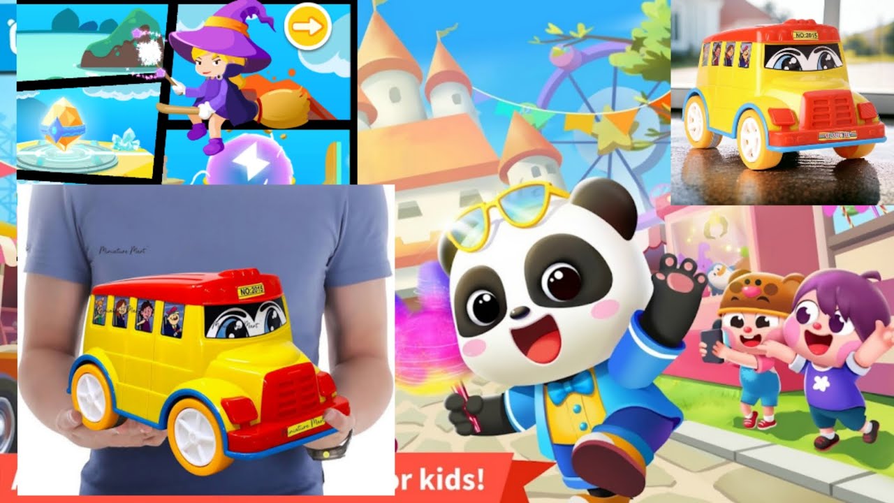 Kids baby bus adventure #kidscartoon #kids #baby #kidssong - YouTube