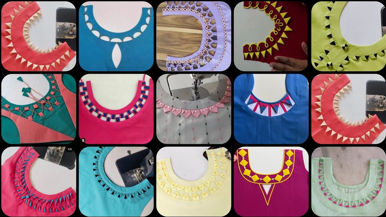 Gala Designs 2025/Galy K New Design 2025/Churidar Neck Designs - YouTube