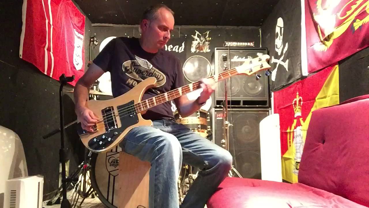 Rickenbacker 4001 - Motorhead Bass cover - YouTube