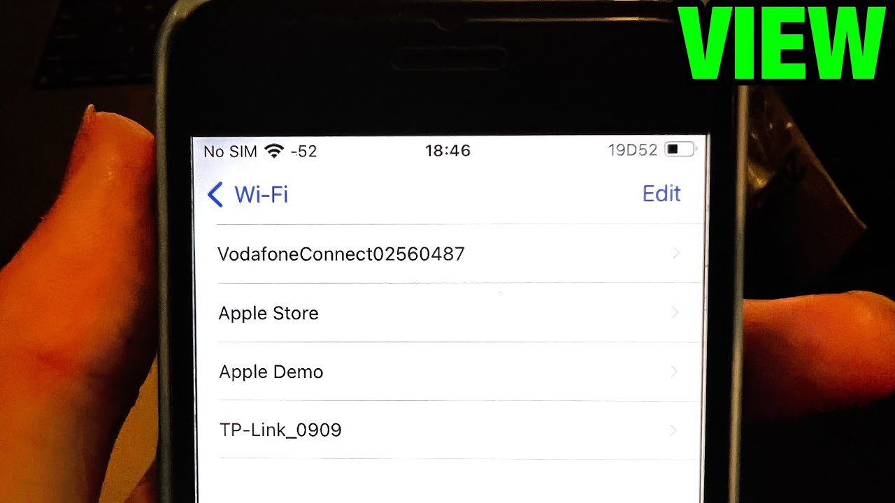 How To Check WiFi Password On IPhone WITHOUT Jailbreak See Any WiFi Password On IPhone YouTube How To Check WiFi Password On IPhone WITHOUT Jailbreak See Any WiFi Password On IPhone YouTube