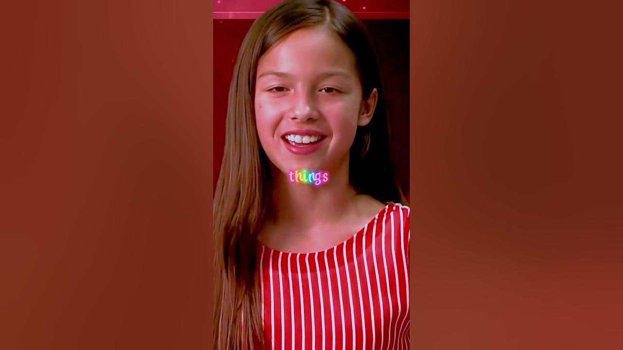 Olivia Rodrigo Shares Her Experience with High Notes Since Childhood ...