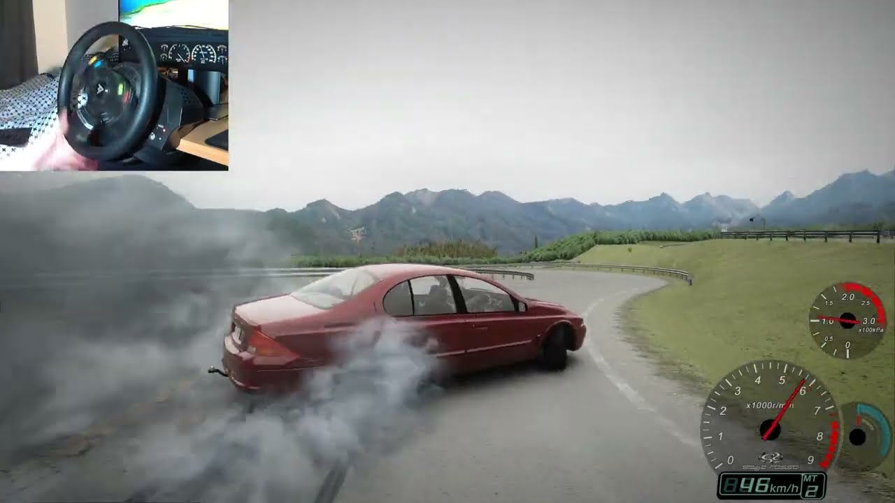 Left Hand Drifting ONLY | No handbrake | Drift Playground | Ford Falcon ...