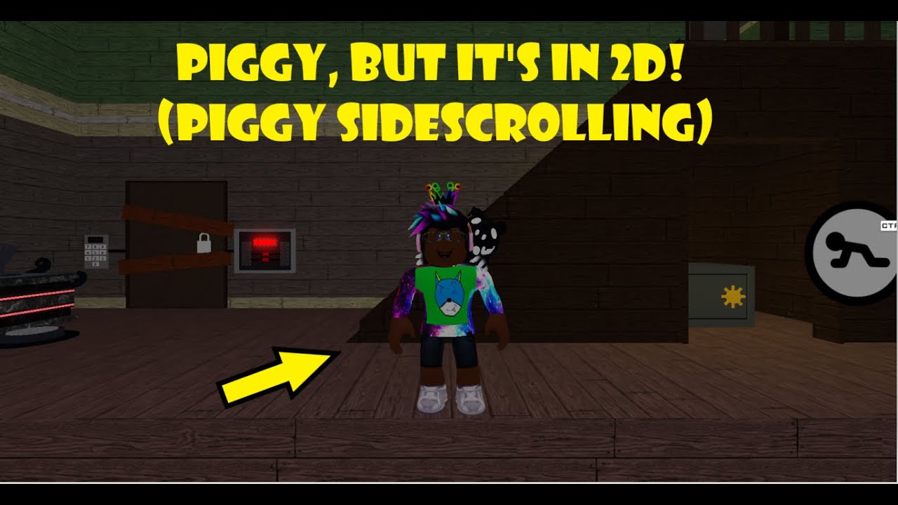 Piggy, but it's in 2D! (Piggy: Sidescrolling) - YouTube