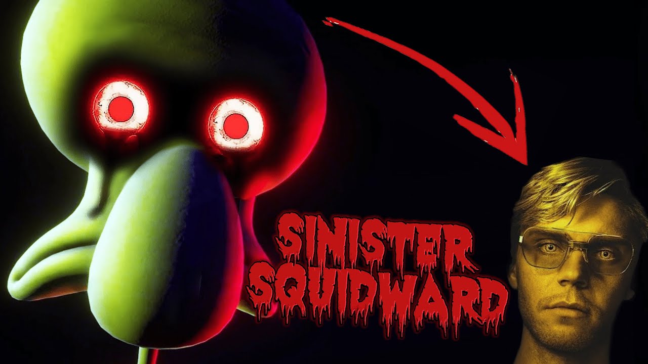 CALAMARDO SE VUELVE UN ASESINO |Sinister SquidWard Juego de Terror Bob ...
