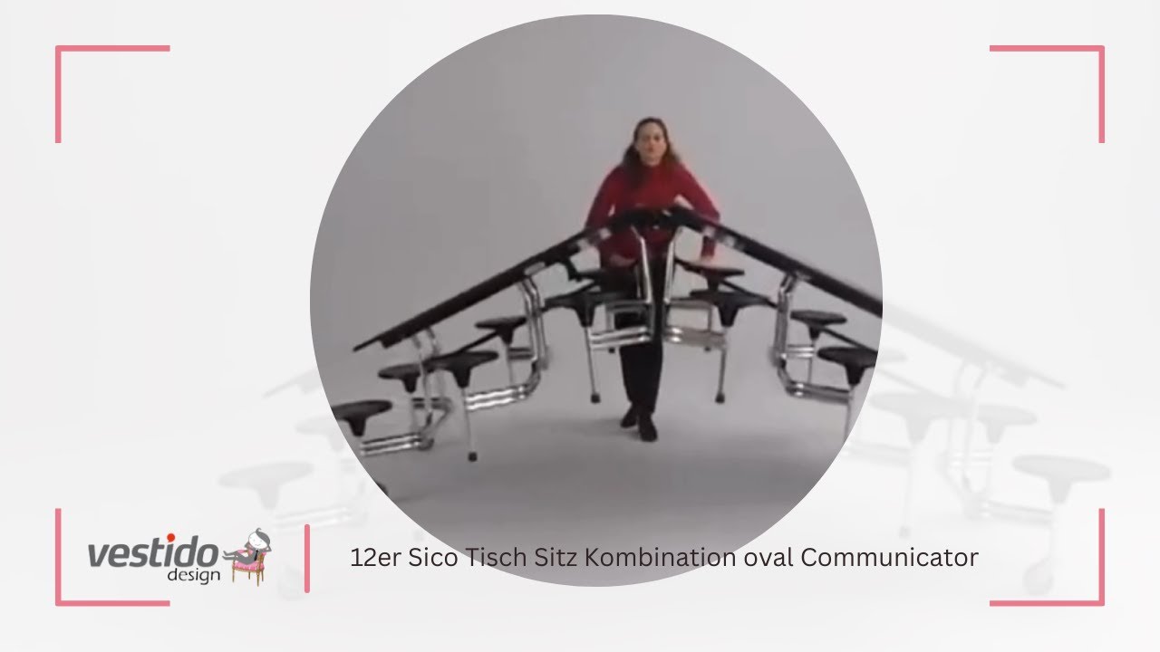 12er Sico Tisch Sitz Kombination oval Communicator - Vielseitige ...