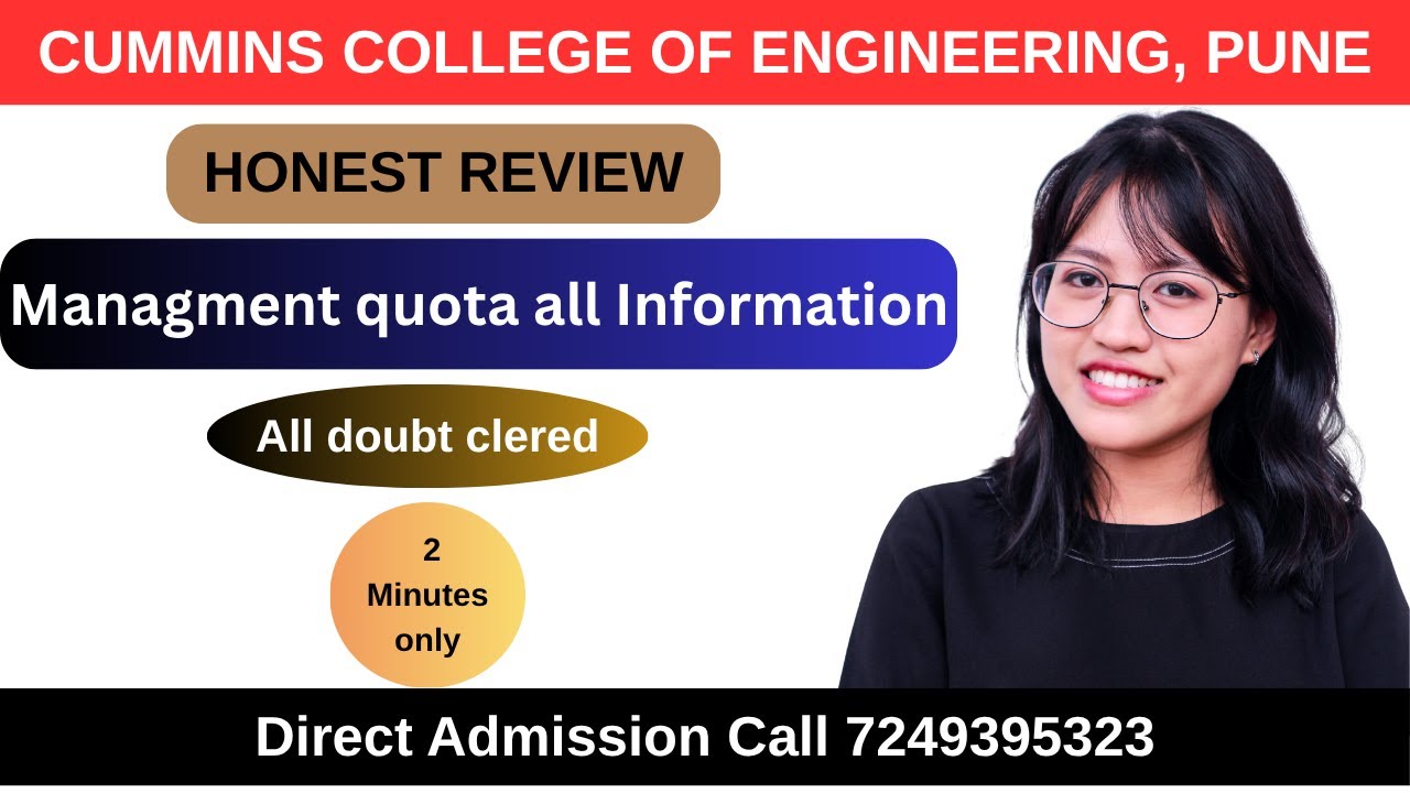 Cummins College of Engineering Pune 2025 | Fees, Cutoff, Placements ...