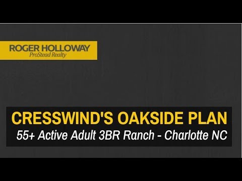 Cresswind Charlotte NC Kolter Homes' OAKSIDE Model Tour - YouTube