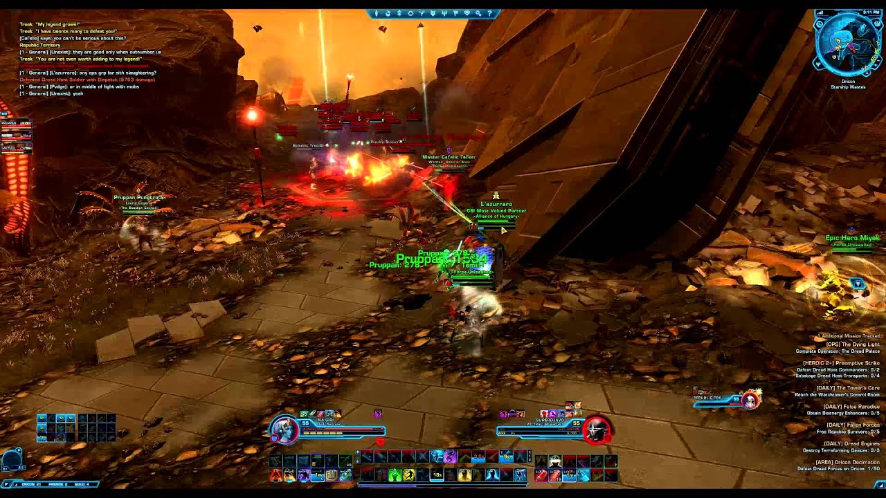 SWTOR: Oricon getting invaded by 20+ imps - YouTube