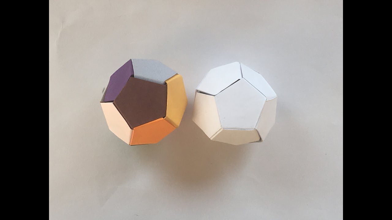 01 How to make a paper Ball - YouTube