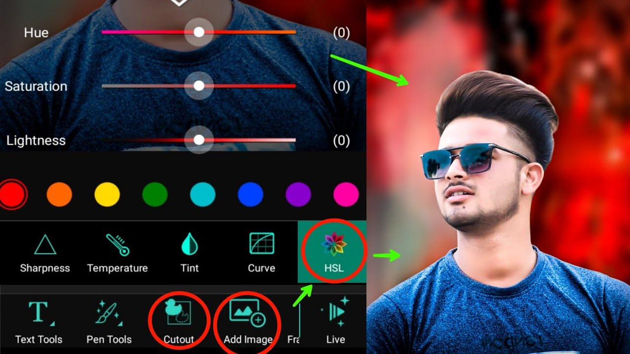 photodirector app full photo editing tutorial 🔥||best photo editing app ...